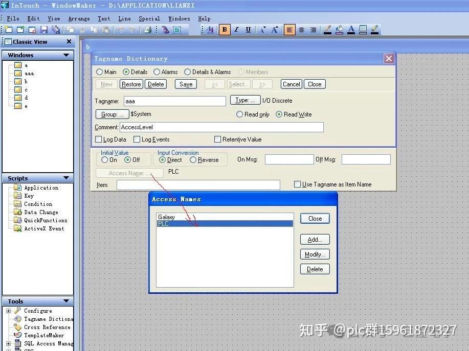 Intouch组态软件DASABCIP与AB_PLC的通讯 - 知乎