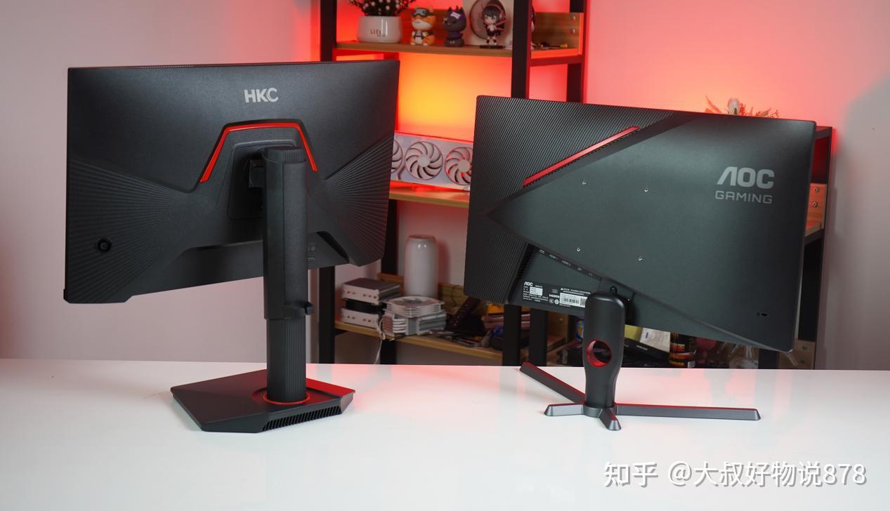 23.8英寸大厂电竞显示器的巅峰对决：HKC G24H1对比AOC 24G10E
