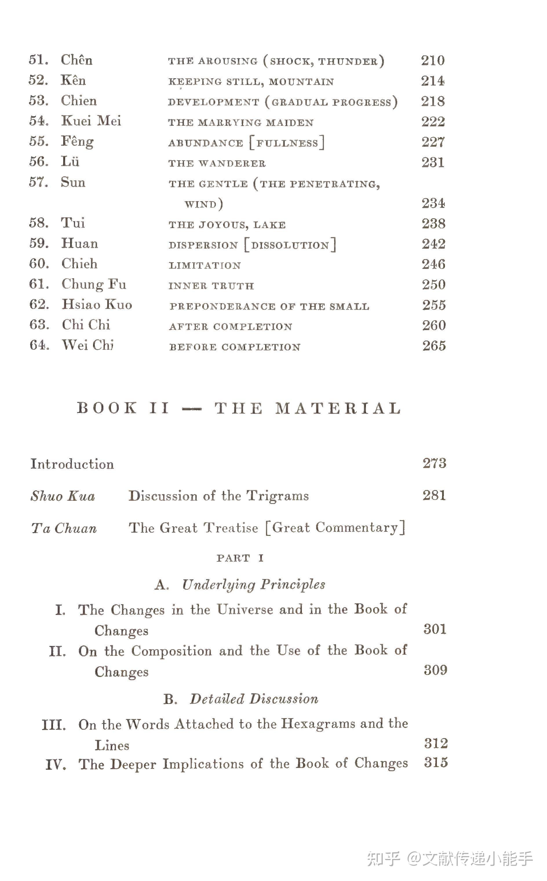 易经,英译本,8种,The I Ching or Book of Changes,Gary F_ Baynes据卫礼贤德译本转译为英文 - 知乎