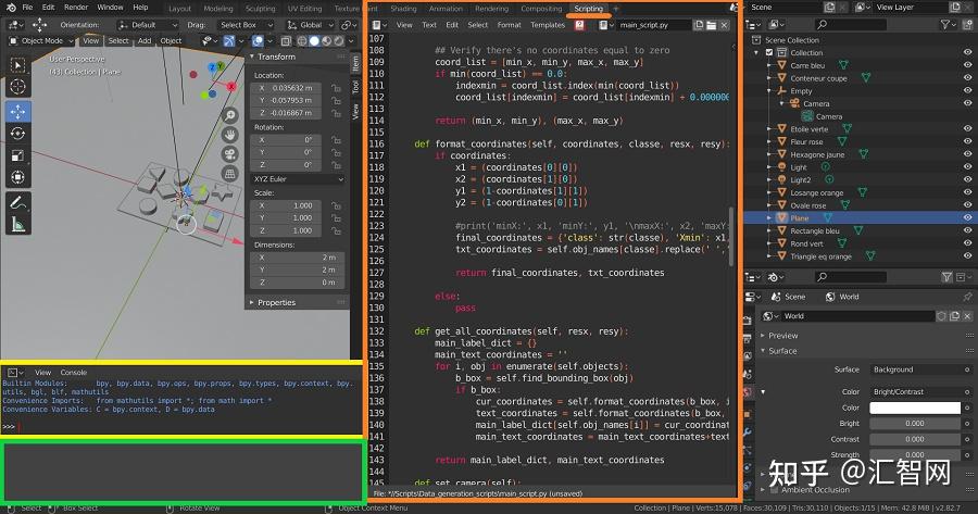 基本Blender程序化建模的YOLO训练合成数据制作 - 知乎