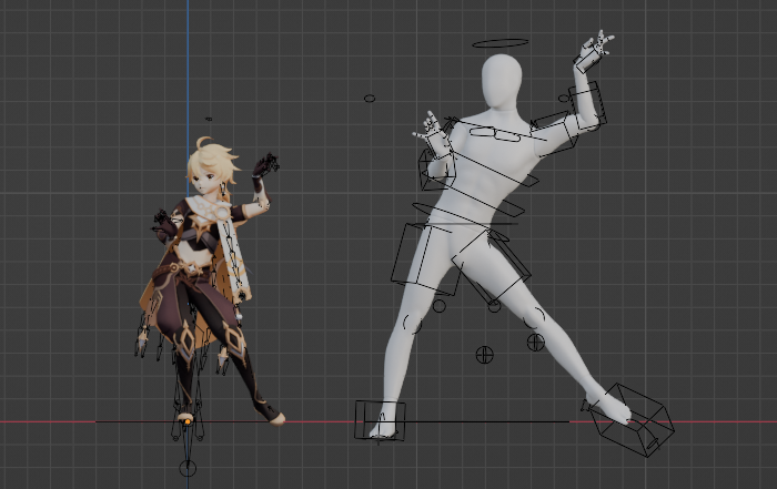 使用Blender将 MMD 动作重定向到 AutoRigPro - 知乎