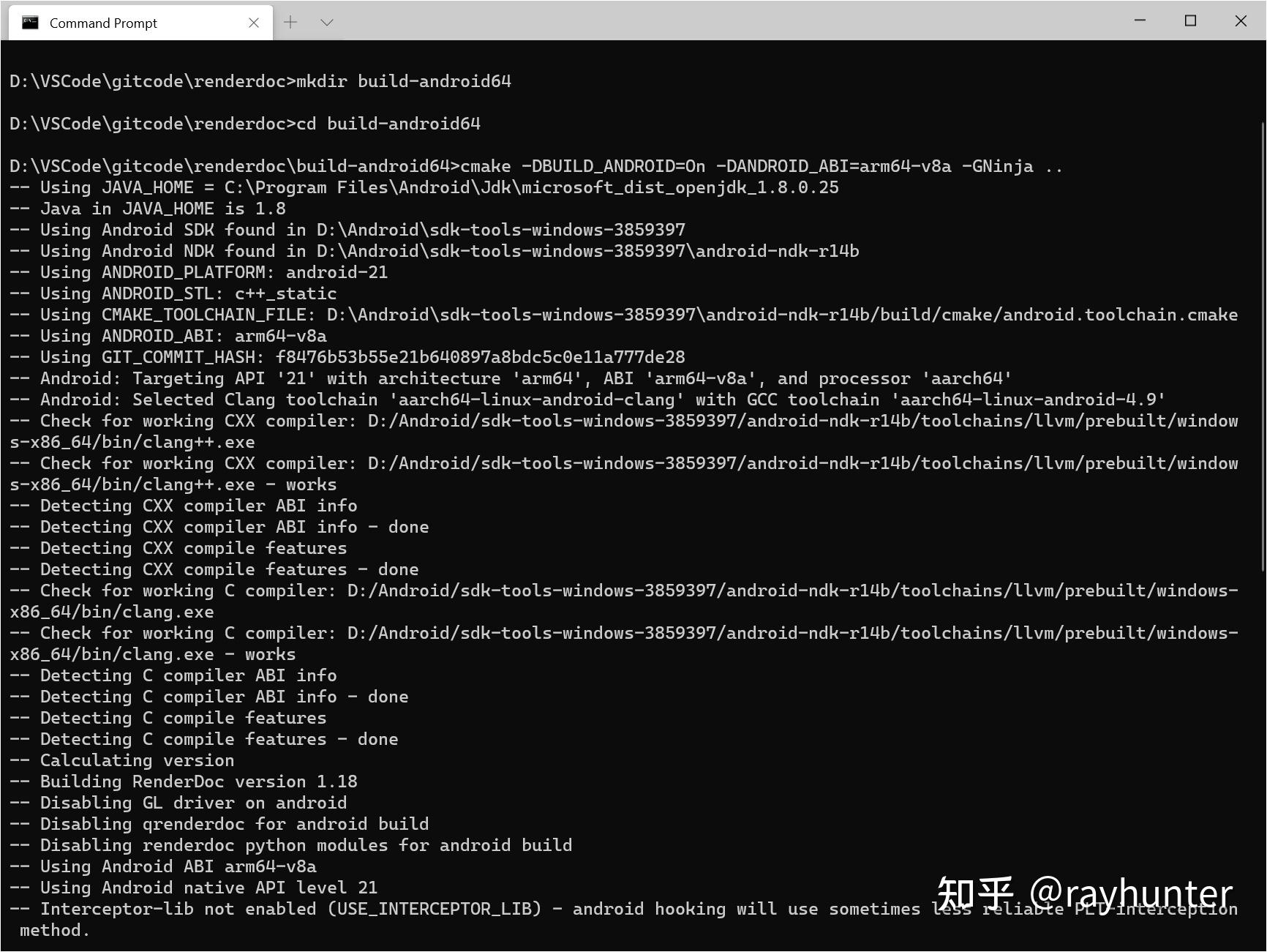 Windows下RenderDoc的Android交叉编译 - 知乎