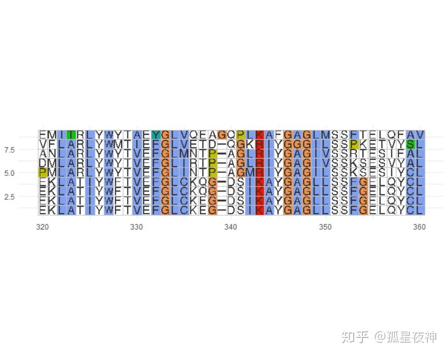 利用R包ggmsa进行多序列比对_2020-05-31 - 知乎