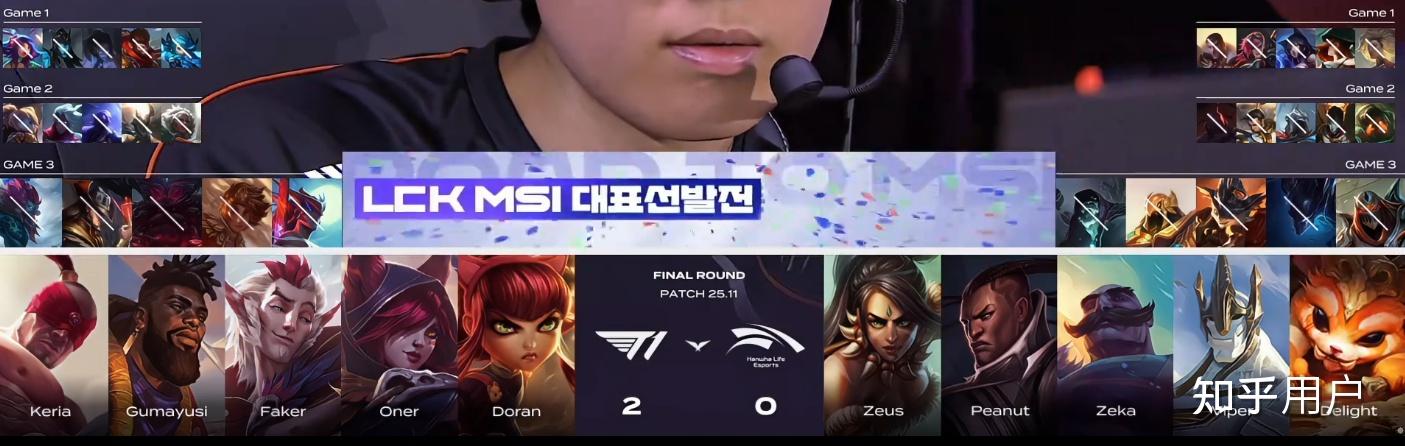 LCK MSI 晋级赛 T1 3-0 横扫 HLE 晋级，如何评价这场比赛？ - 知乎