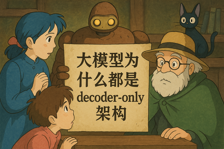 大模型为什么都是decoder-only架构 - 知乎