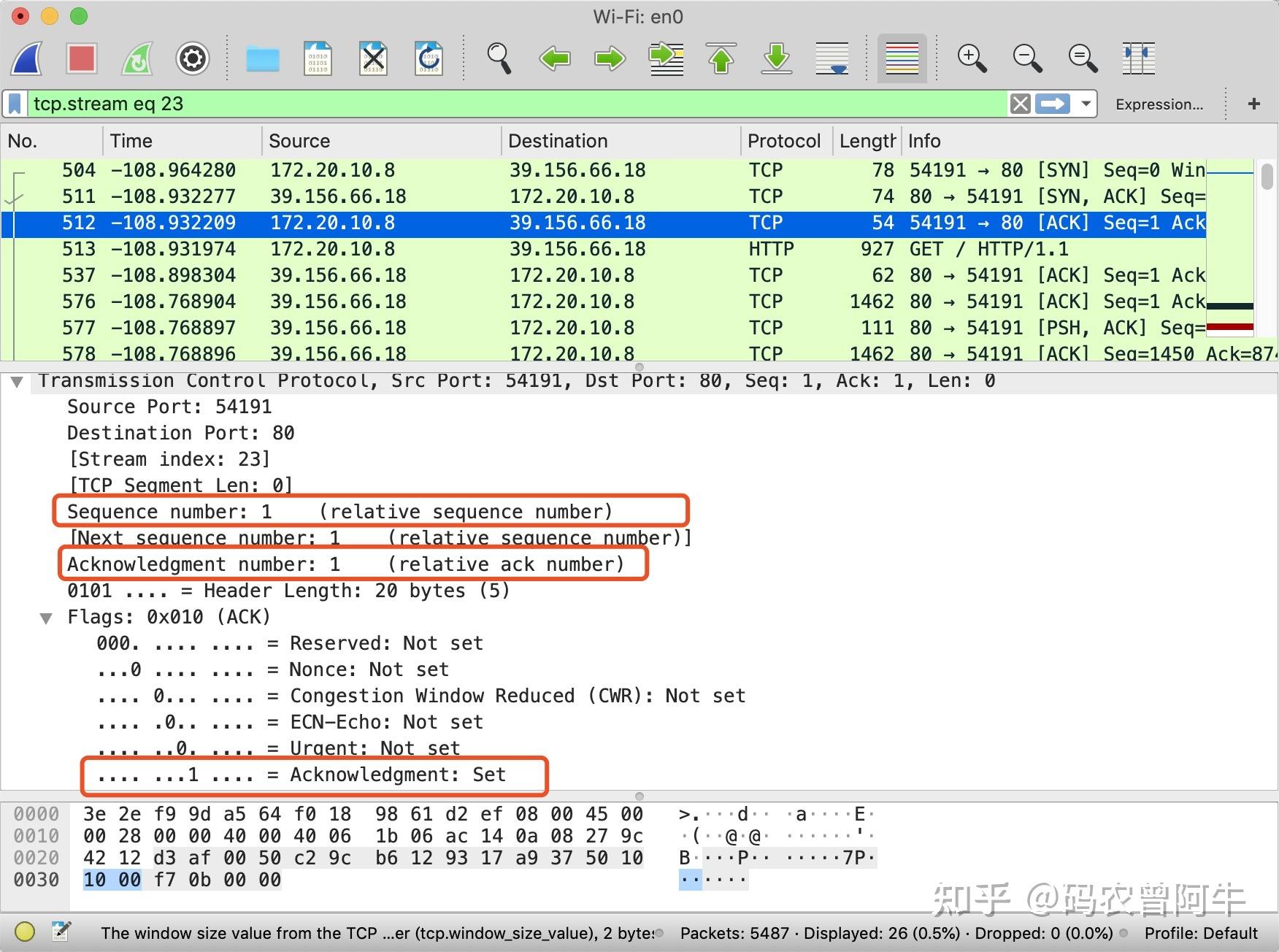 Wireshark分析tcp协议 - 知乎