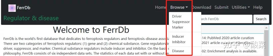 巨好用！想研究铁死亡，这个数据库你不得不借鉴！ - 知乎