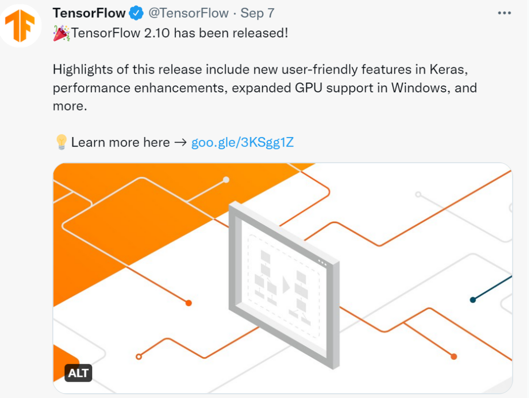 TensorFlow 2.10来了！Windows上扩展GPU支持！ - 知乎