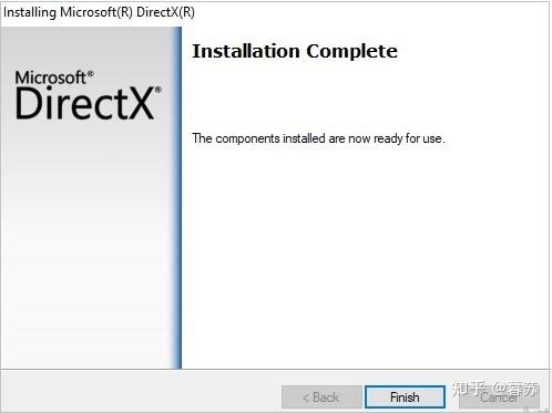 7.DirectX - Installation - 知乎