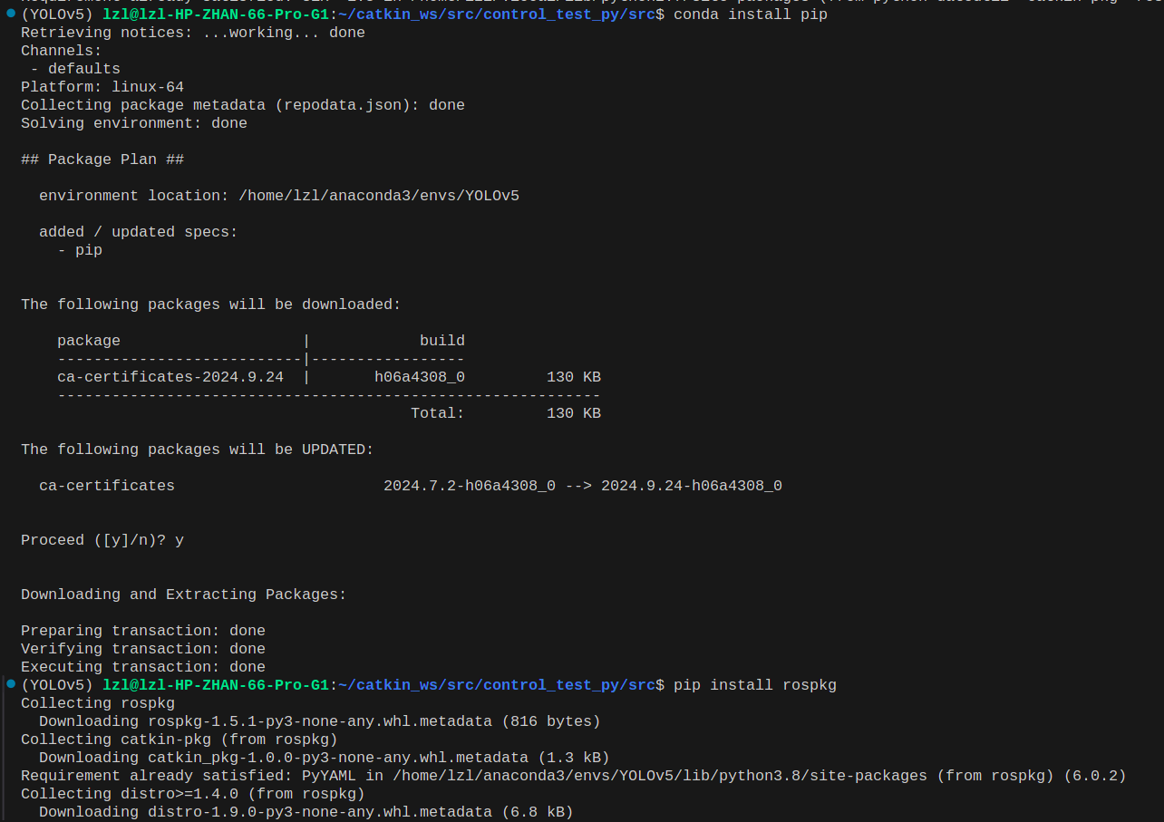 ModuleNotFoundError: No module named 'rospkg' - 知乎