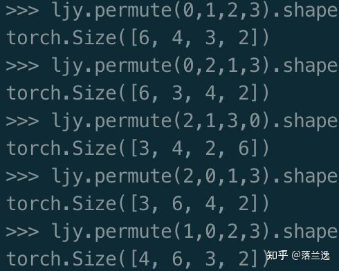 torch中permute函数 - 知乎
