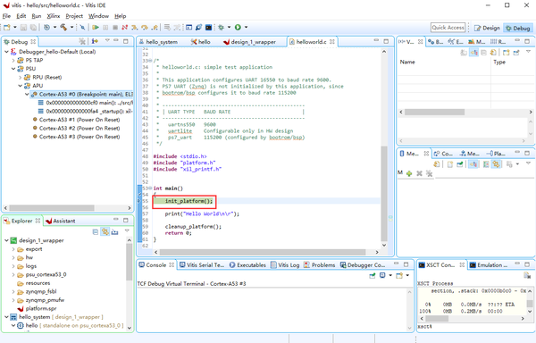【FPGA ZYNQ Ultrascale+ MPSOC教程】19.Hello World(下) - 知乎