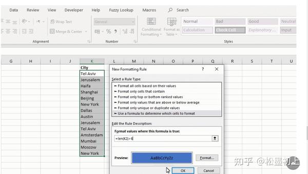 EXCEL 条件格式（Conditional Formatting） - 知乎