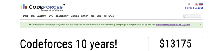 Codeforces 十周年啦！ - 知乎