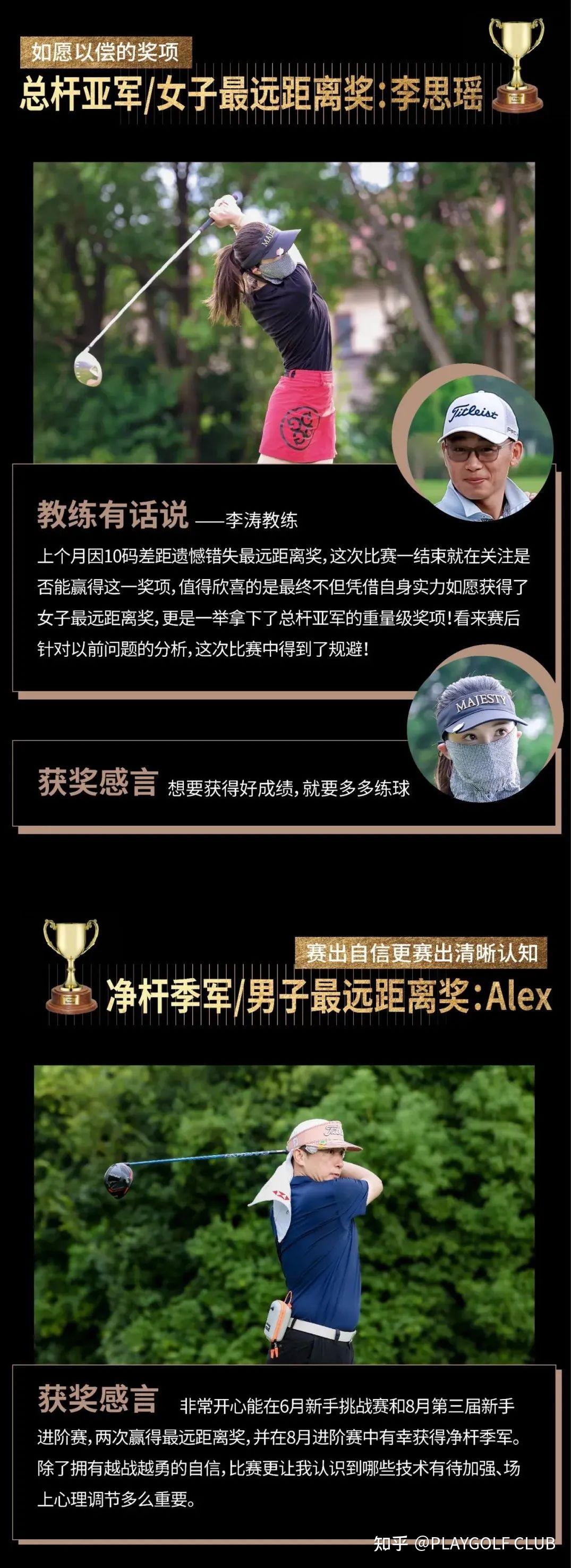 PLAYGOLF 新手进阶赛 | 无可替代的赛场经验 - 知乎