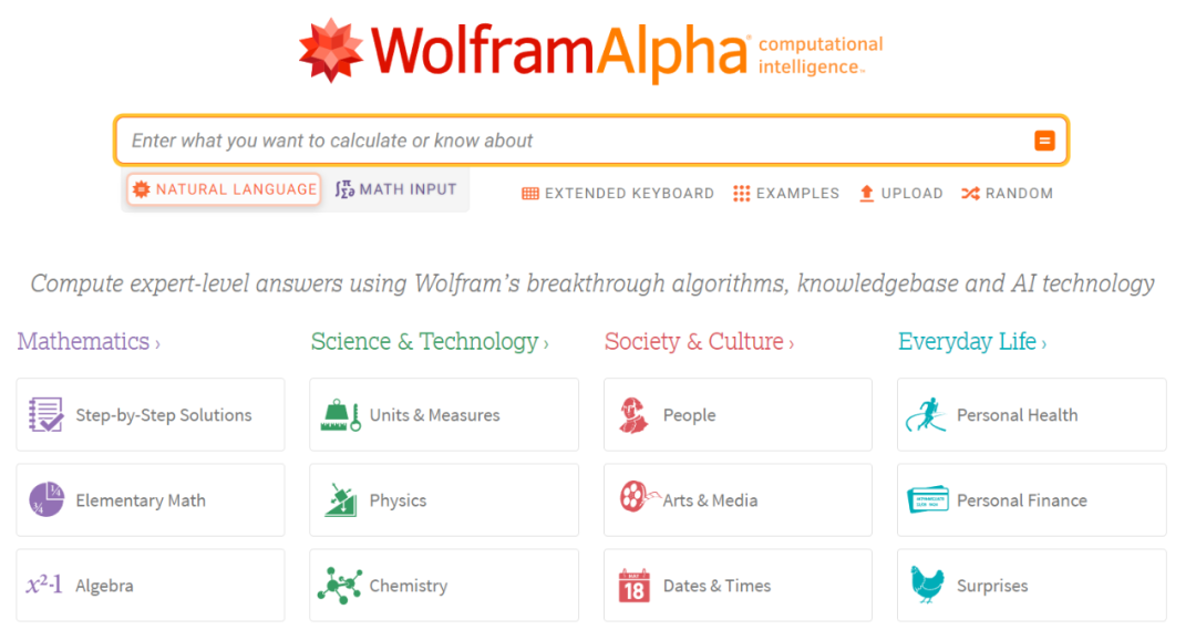 理工科神器Wolfram|Alpha注入超强计算知识，补足ChatGPT短板 - 知乎