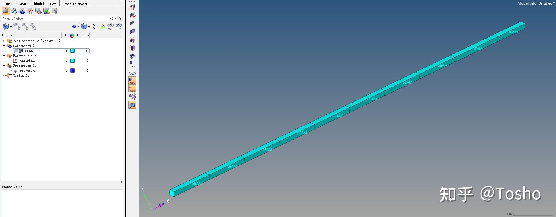 Hypermesh小技巧[1] 《Hypermesh调用Nastran求解器进行模态分析》 - 知乎