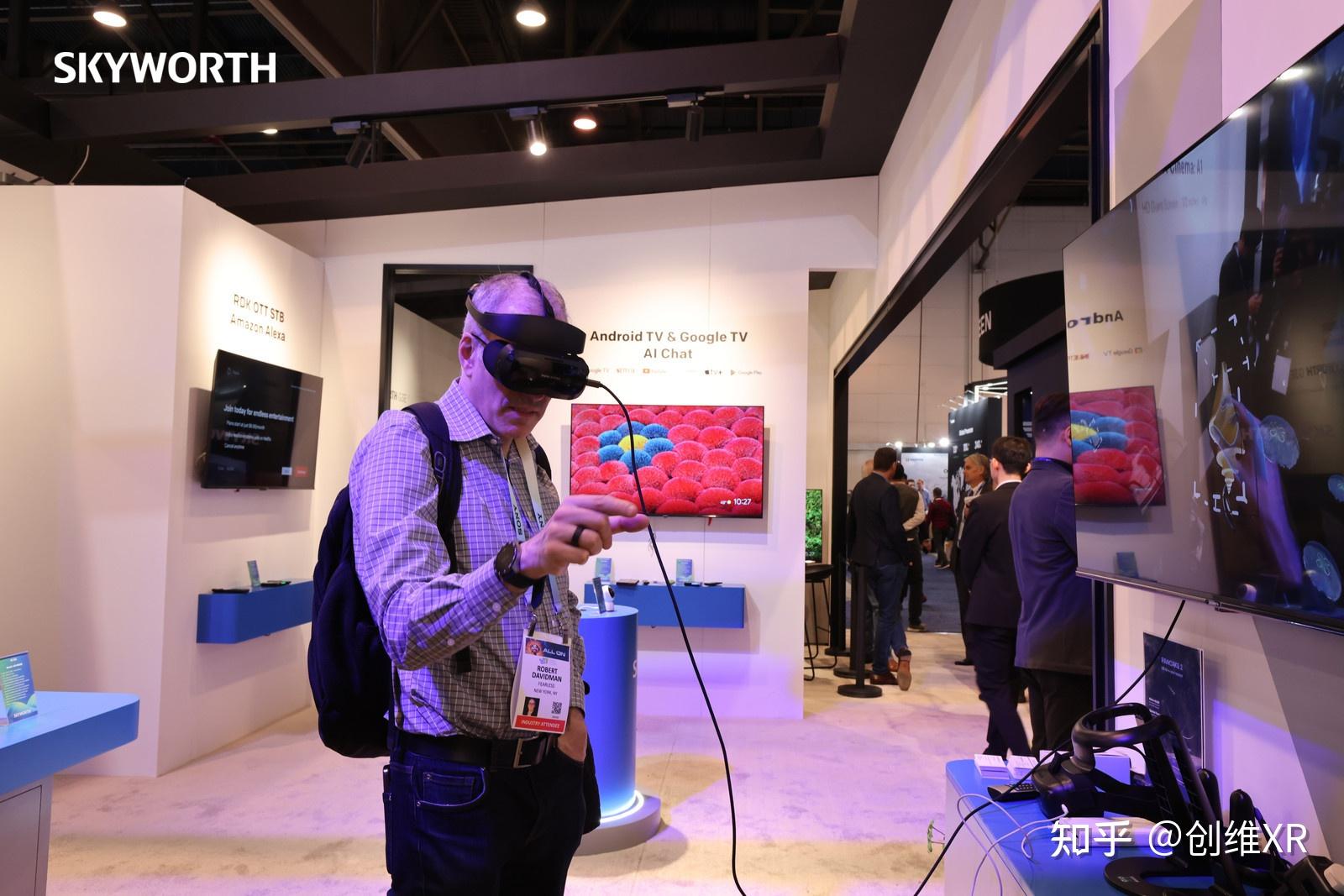 CES 2024：创维XR推出国产首台单眼4K Micro OLED MR产品 - 知乎