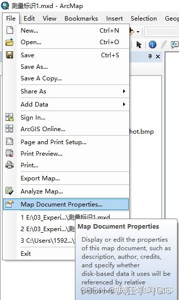 ArcGIS加载mxd地图文档后出现感叹号、无法显示地图的解决 - 知乎
