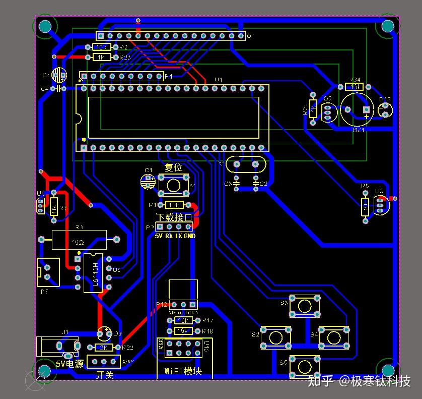 基于51单片机的电机控制加转速WiFi上报proteus仿真原理图PCB - 知乎