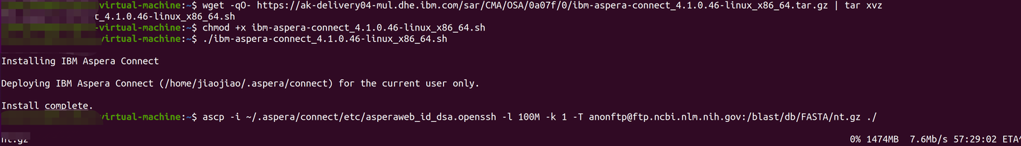 Aspera安装遇到的问题解决 - 知乎