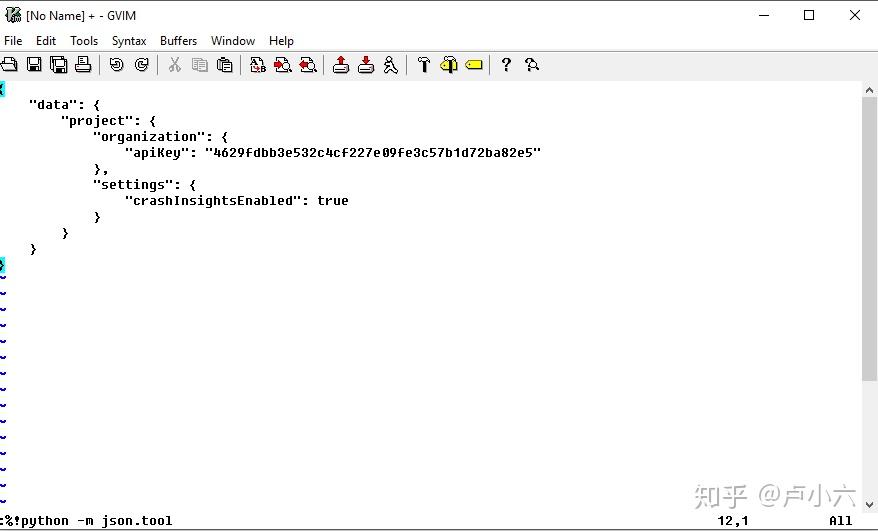 边用边学Vim —— 格式化JSON文本 - 知乎