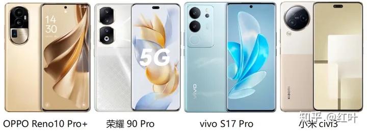 23年年底，小米civi3、荣耀90 Pro、vivo S17 Pro、OPPO Reno10 Pro+，选哪个？ - 知乎