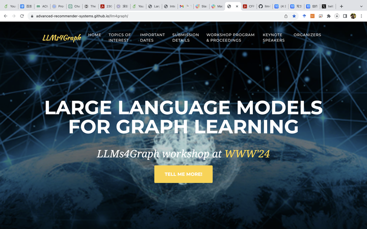 [Call for paper!!] LLMs4Graph on WWW’24 - 知乎