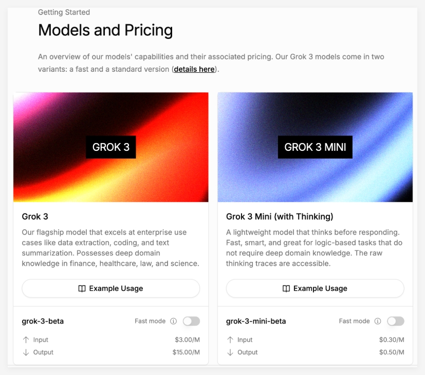 Grok 3 已登陆 Cursor，迷你版免费提供！！xAI 发布 Grok 3 API，支持图像分析及推理功能 - 知乎
