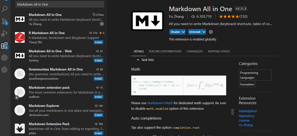 值得收藏【Markdown】皇额娘级教你玩转vscode插件： Markdown All in One - 知乎