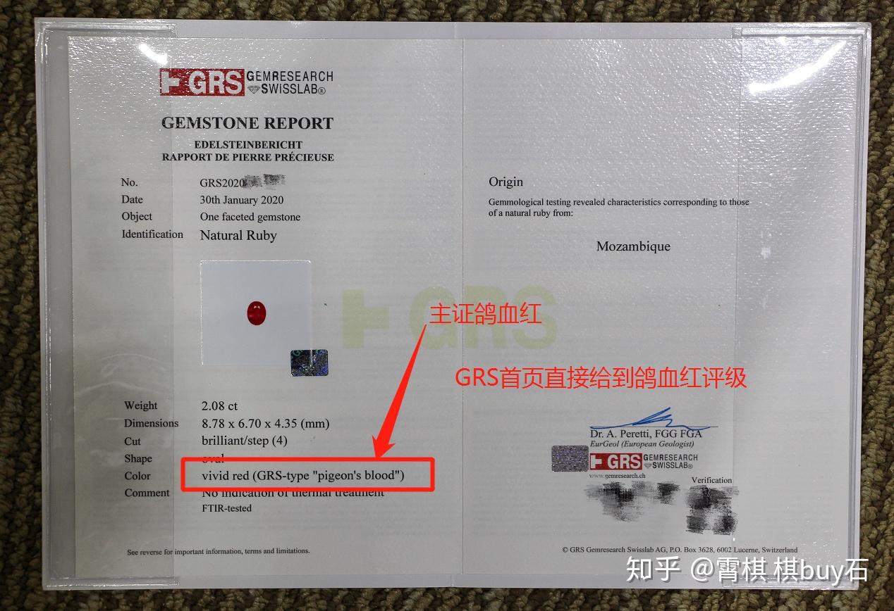 你真的了解主证鸽血红吗？ - 知乎