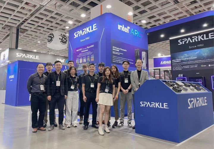 SPARKLE撼与科技携锐炫背插显卡亮相COMPUTEX 2024 - 知乎