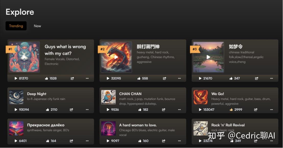 Suno V3发布：AI音乐创作的“ChatGPT”时刻，附使用教程和攻略 - 知乎