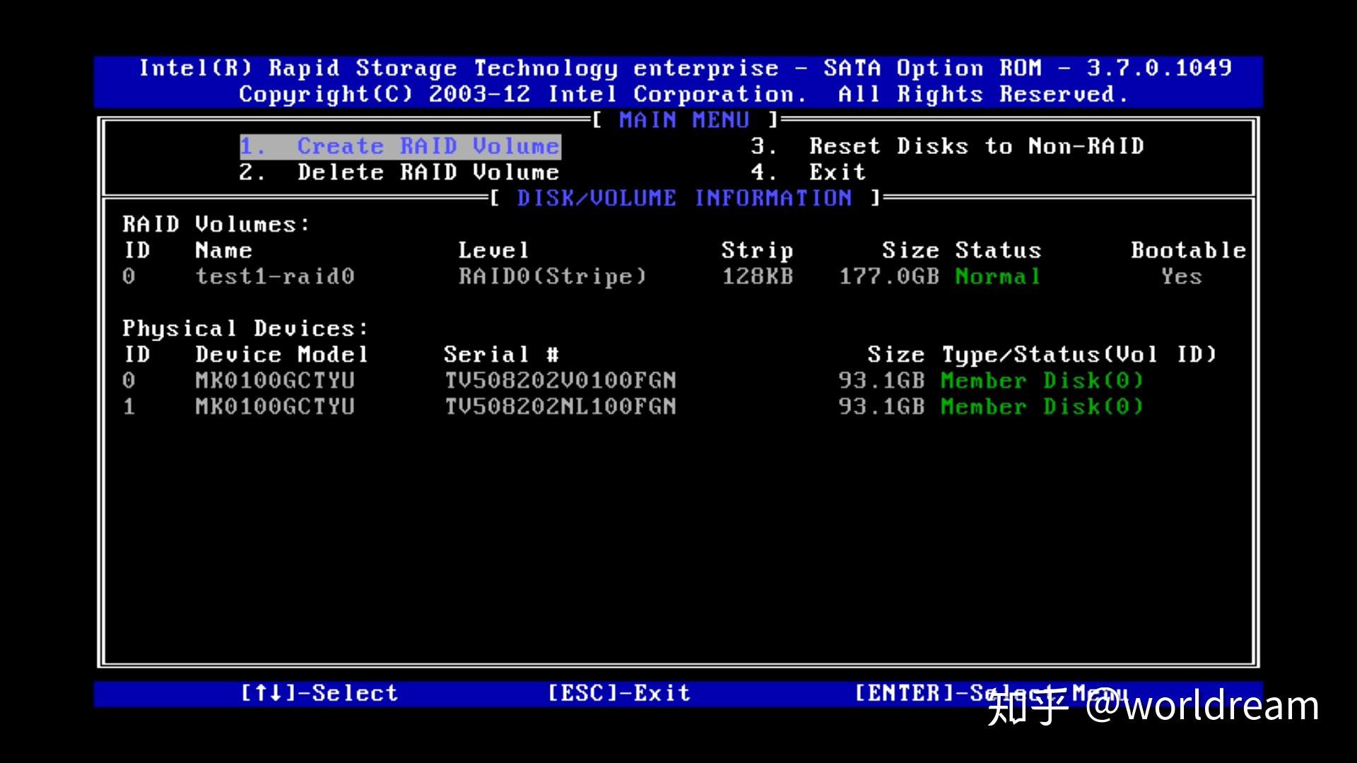 如何用Intel主板集成的RAID控制器（Intel RST）实现硬盘提速与硬盘数据恢复 - 知乎