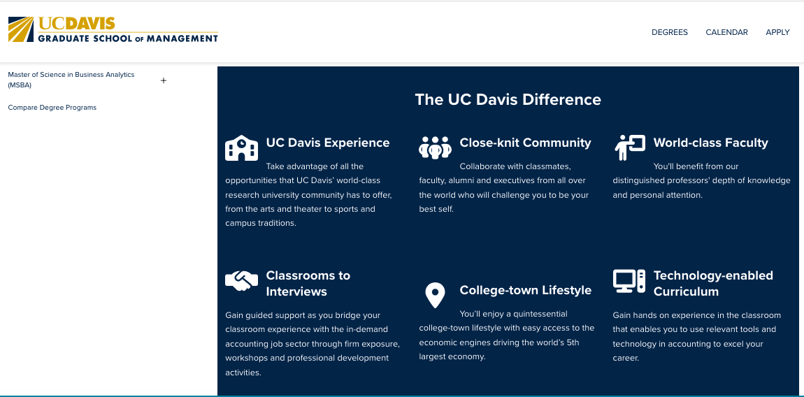 美国研究生项目 | 加州大学戴维斯分校 - 会计学硕士 - University of California, Davis-Master of ...