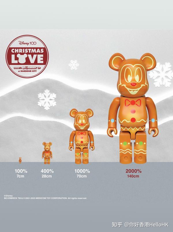 你好香港 | 海港城与MEDICOM TOY合作 带来100款绝版的迪士尼角色BE@RBRICK模型 - 知乎