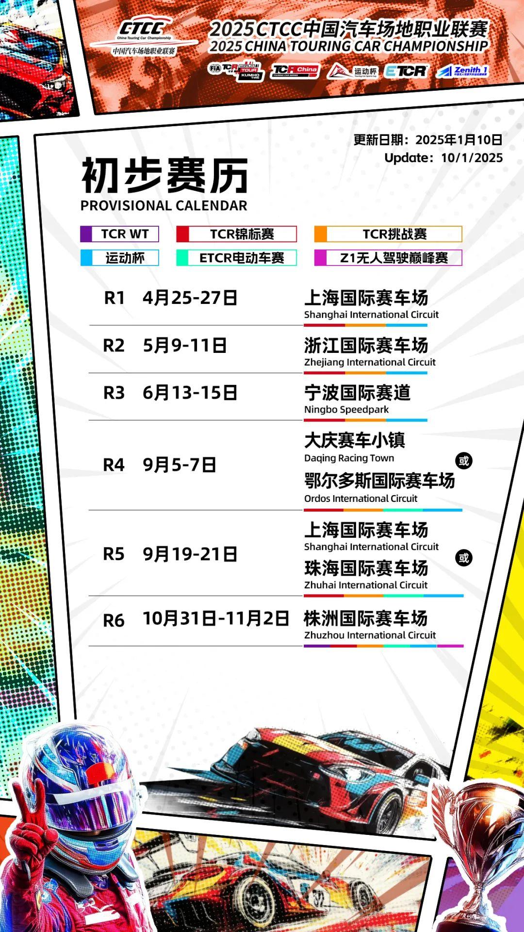 5大新规+6大分站+4小时耐力赛！2025赛季CEC/CTCC必看指南 - 知乎