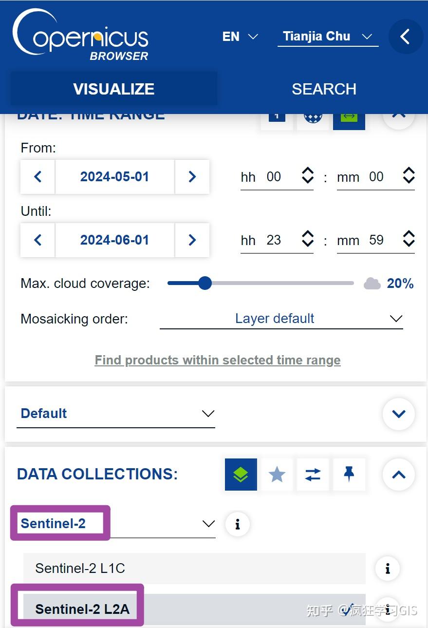 Sentinel-2哨兵2号L2A级大气校正后遥感影像下载 - 知乎