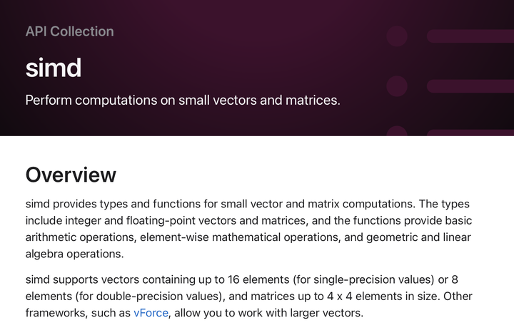 在Mac不同芯片架构之间进行SIMD加速计算 - 知乎