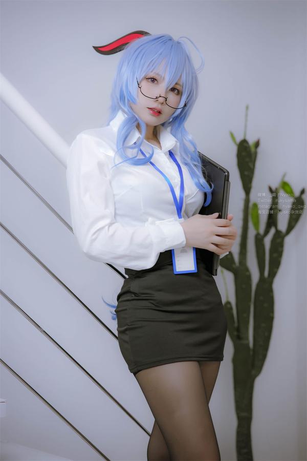 Nyako喵子~原神 甘雨OL~超精美cosplay美图~cos写真合集 - 知乎