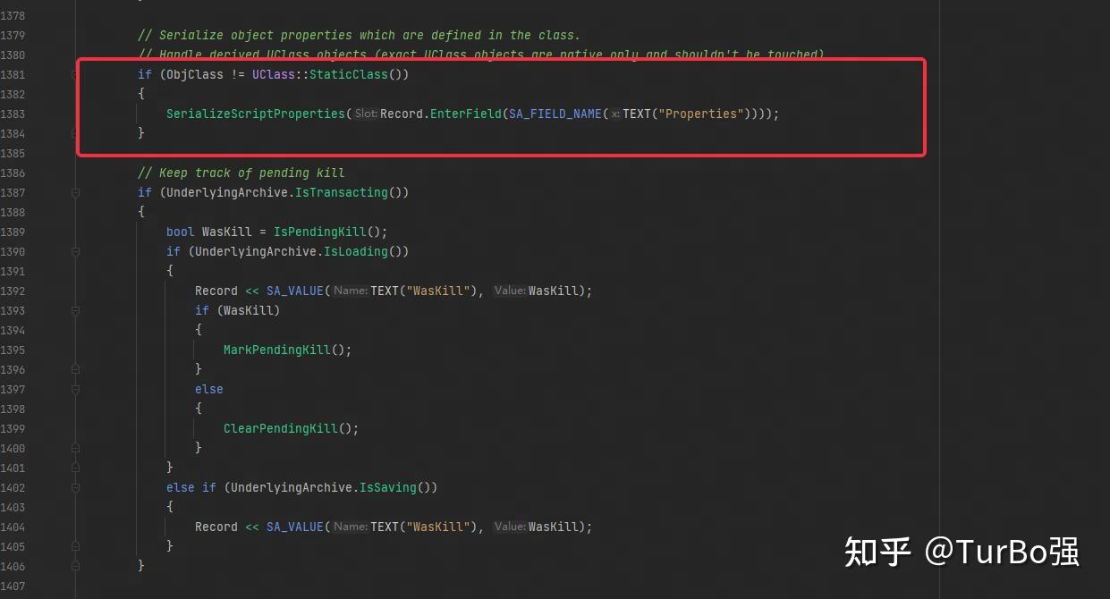 UE 序列化介绍及源码解析 - 知乎