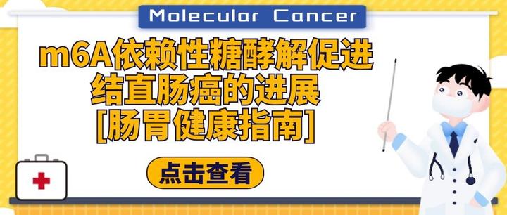 MOL CANCER | m6A依赖性糖酵解促进结直肠癌的进展 - 知乎