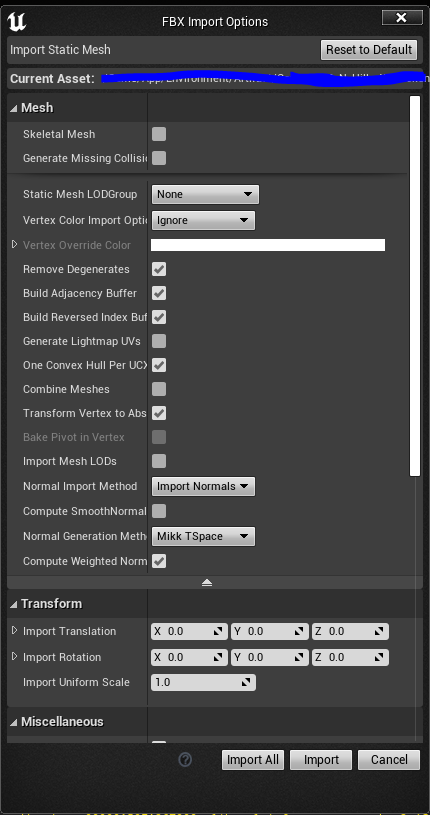 UE4 Python批量导入一个文件夹中的FBX模型 - 知乎