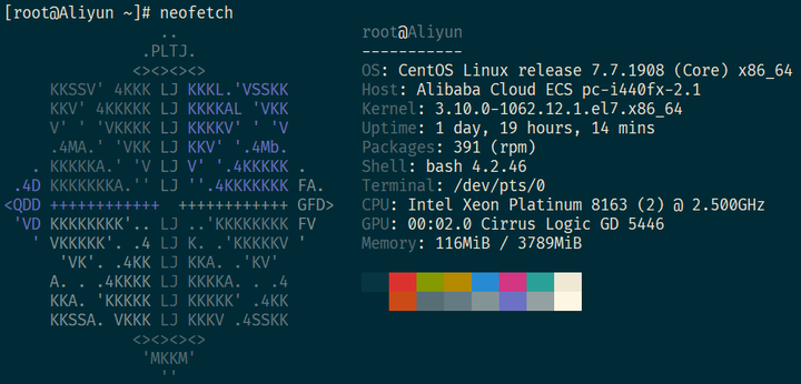 CentOS 7 安装 neofetch - 知乎
