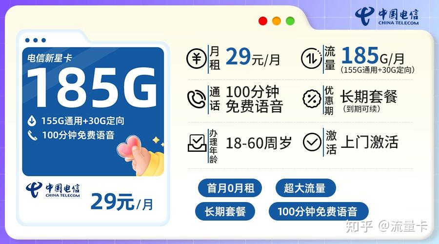 移动、联通、电信、广电流量卡192G推荐2025长期好用手机卡套餐！4大运营商电话卡靠谱大测评！（9月已更新） - 知乎