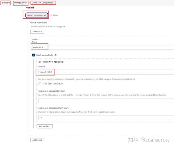 Jenkins指定vue项目node版本 - 知乎