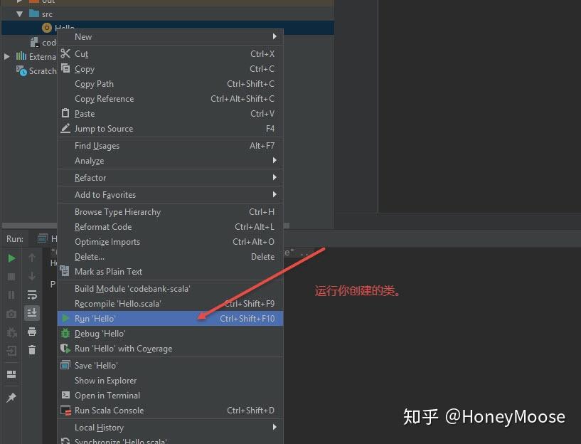 Intellij Idea 第一个 Scala 程序 知乎 