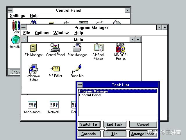 2021 年体验 28 年前的 Windows for Workgroups 3.11 - 知乎