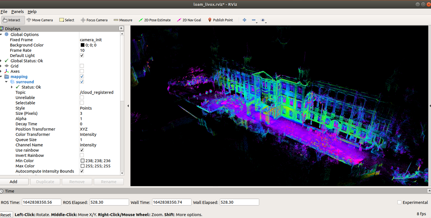 里程计 FAST_LIO & Rosbag Example （GitHub） - 知乎