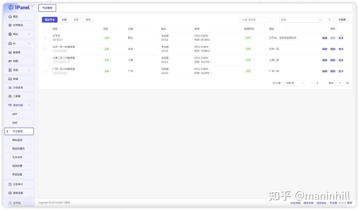 1Panel V2 和 V1 有什么区别？ - 知乎
